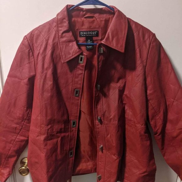 Dialogue | Jackets & Coats | Womens Leather Jacket | Poshmark